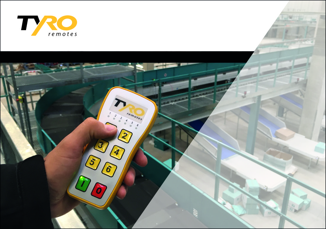 Tyro fornece controlo remoto para centro de logística - Tyro Remotes